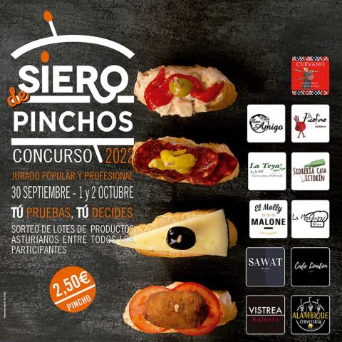 Siero de pinchos - 2022 @ Siero | Asturtur - Guía de ocio de Asturias
